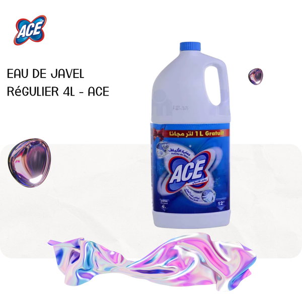 Eau de javel régulier 4L - ACE – Alora